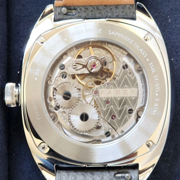 Farer Durham Salmon/copper dial. Unworn $1050 | WatchCharts