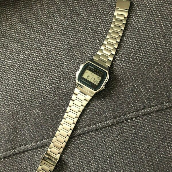 Casio Classic A158W Silver Face scratched. Please see photos. | WatchCharts