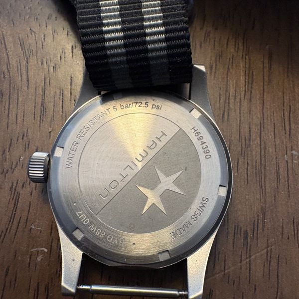 hamilton khaki field watch H69439933 | WatchCharts Marketplace