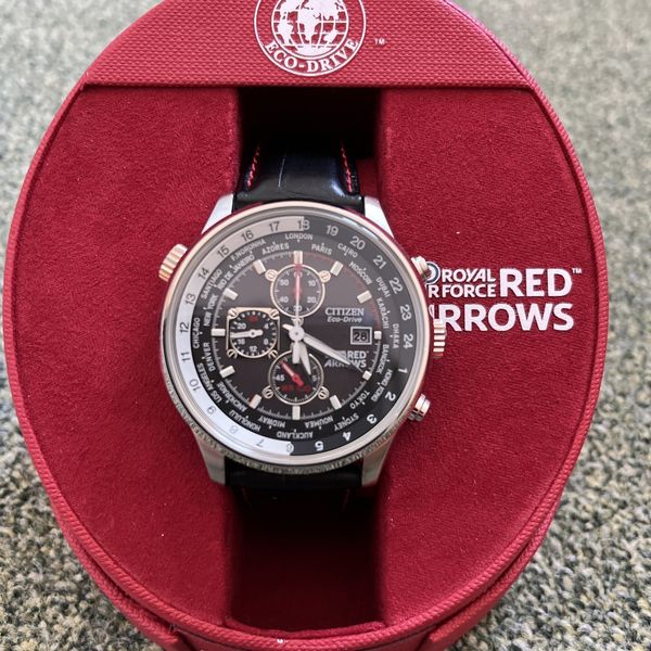 Citizen Eco Drive Red Arrow Chronograph Men's Watch CA0080-03E ...