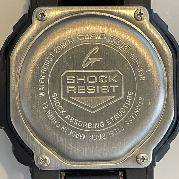 Casio G Shock 350 | WatchCharts Marketplace
