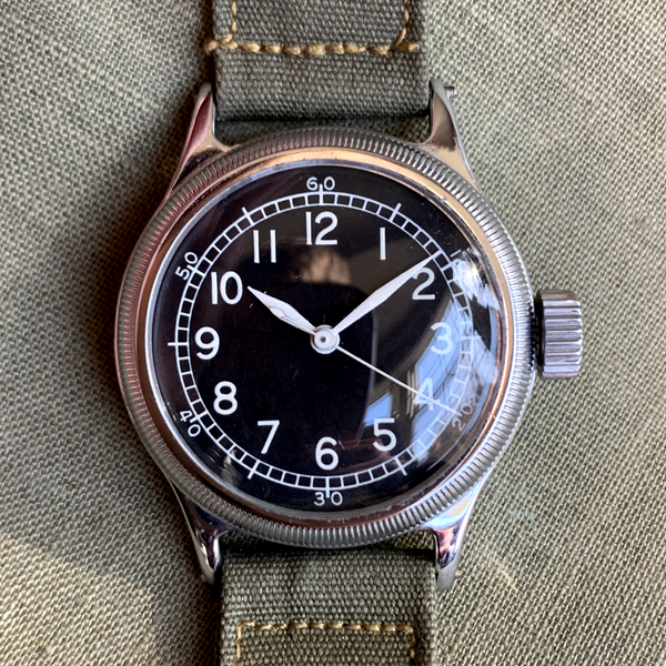 1944 Bulova A-11 U.S. Military WWII 10AK Hack Military Wristwatch ...