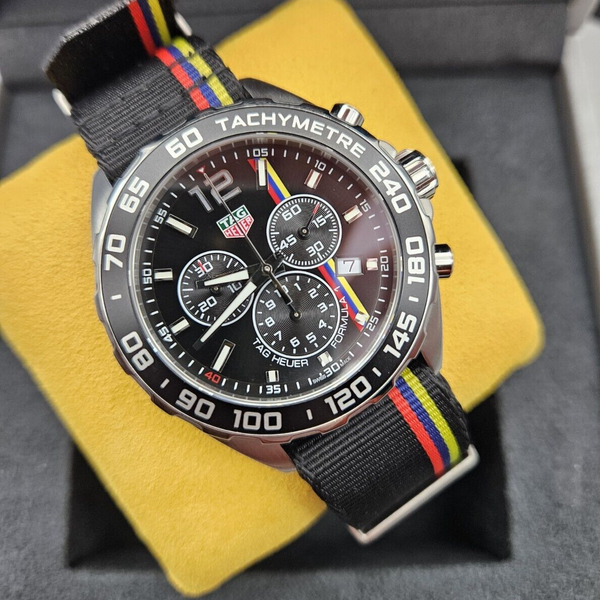 Tag Heuer Formula 1 James Hunt F1 Edition 43mm Ref: CAZ1017 - Box & UK ...