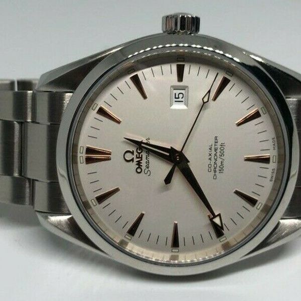 OMEGA SEAMASTER AQUA TERRA 2502.34 AUTOMATIC CO-AXIAL 42mm WATCH ...