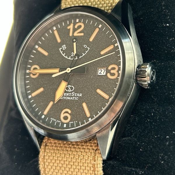 Orient Star Outdoor AU-0206B Made In Japan Automatic Watch 41mm Plus 4 ...