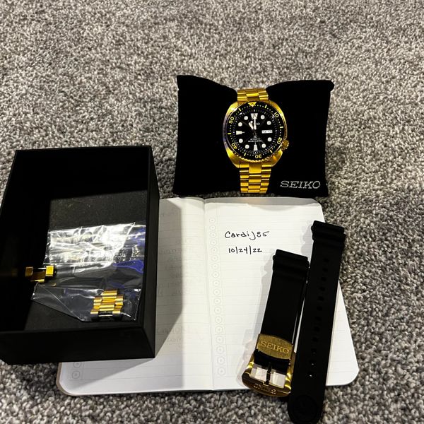 [WTS] Seiko Gold Turtle with Strapcode Endmill Bracelet | WatchCharts ...