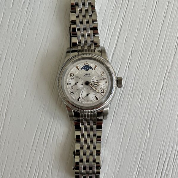 [WTS] Oris Big Crown Complication Steel Moonphase (7566) | WatchCharts