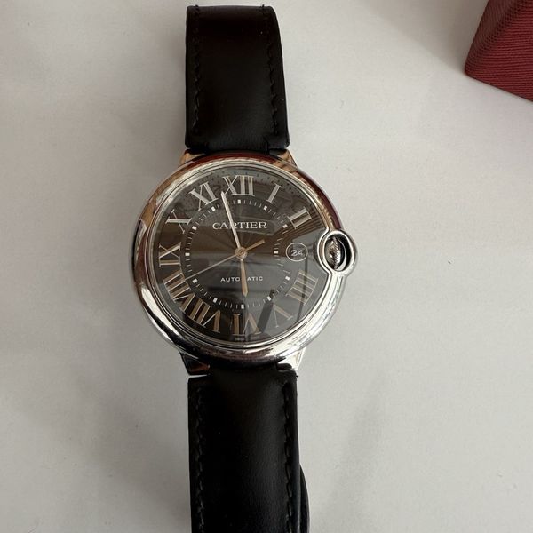 Ballon Bleu de Cartier Blue Balloon watch 42mm steel automatic winding ...