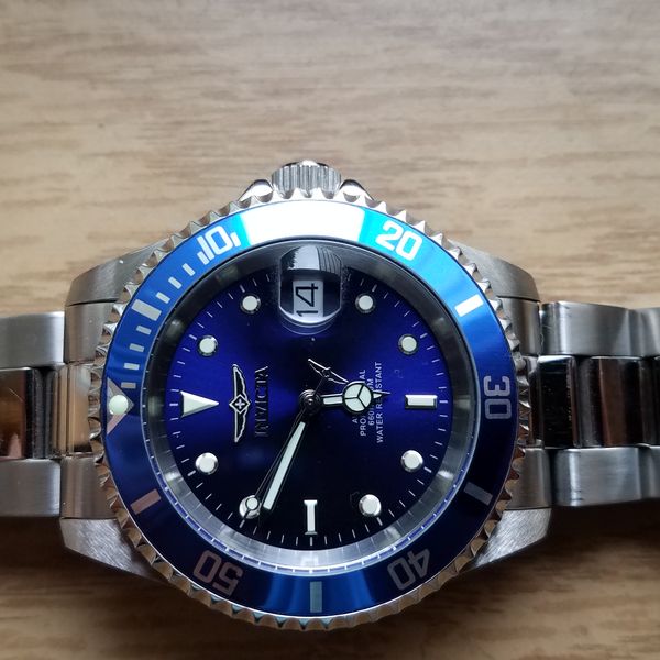 Invicta sub (blue dial) | WatchCharts