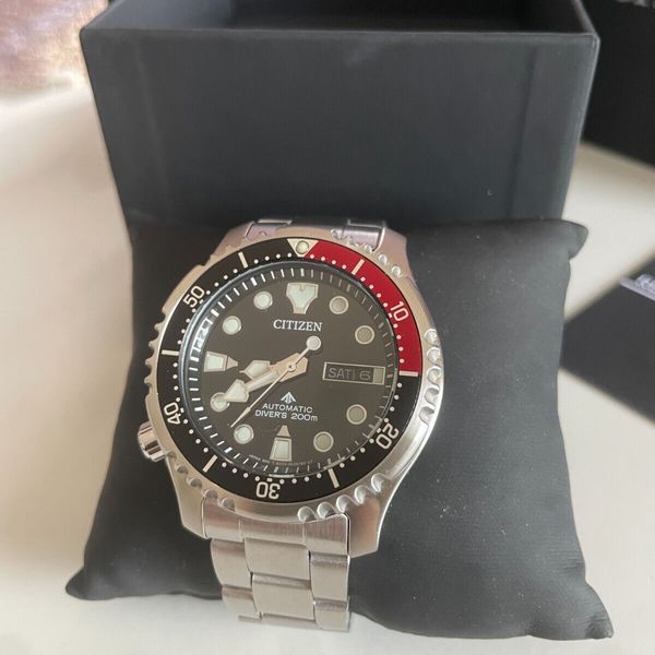 CITIZEN Promaster Marine automatic divers watch - NY0085-86E - coke ...