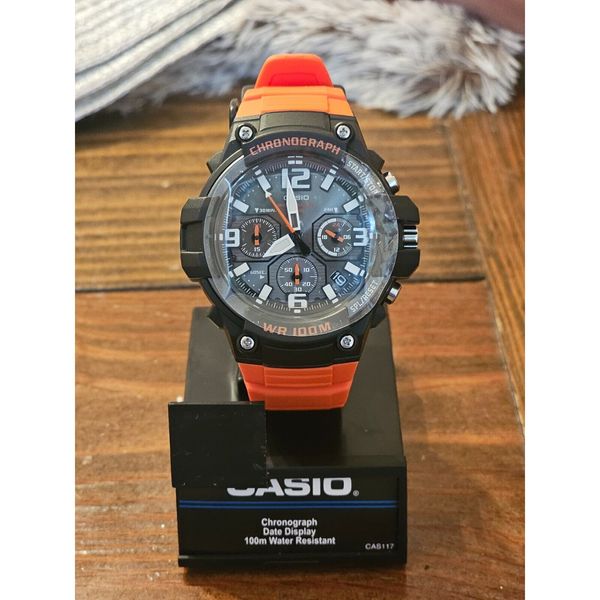 Casio Men's Quartz Chronograph Date Indicator 49mm Sports Watch MCW100H ...