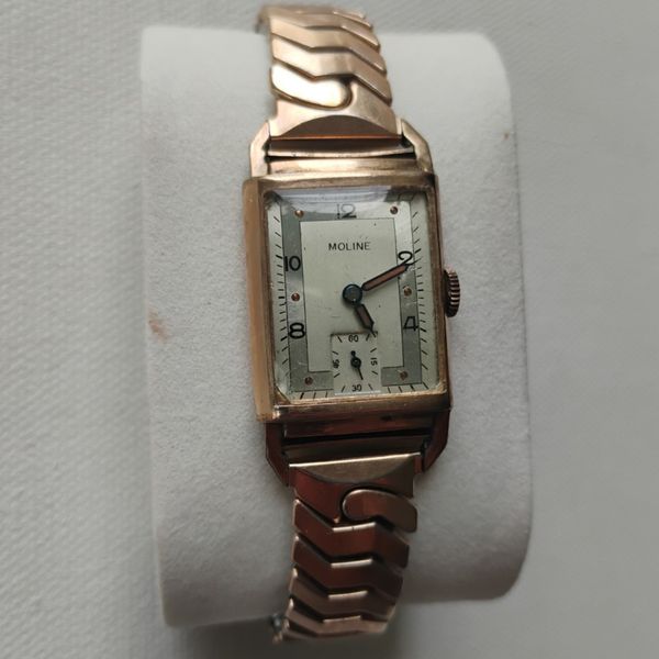 BULOVA VINTAGE 1943 MEN'S 14K GF 21J MANUAL WIND WATCH WORKING w ...