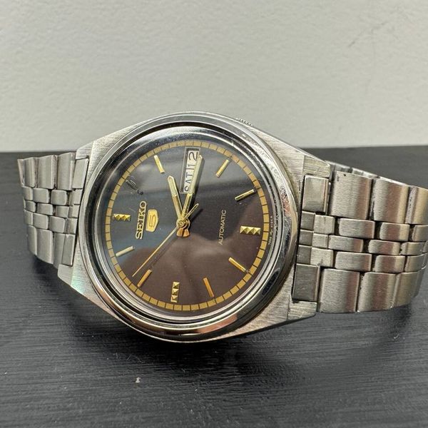Seiko 5 Automatic Vintage 7009 Watch Day/Date 17 Jewels (see my other listings) | WatchCharts ...