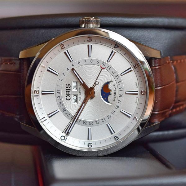 FS: Oris Artix Complication Moonphase Calendar Luxury Watch ...