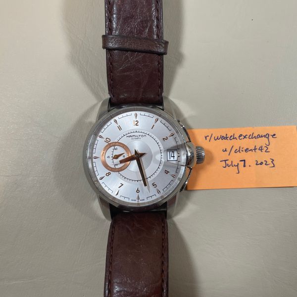 [WTS] Hamilton Timeless Classic H40615555 Railroad Silver Dial ...