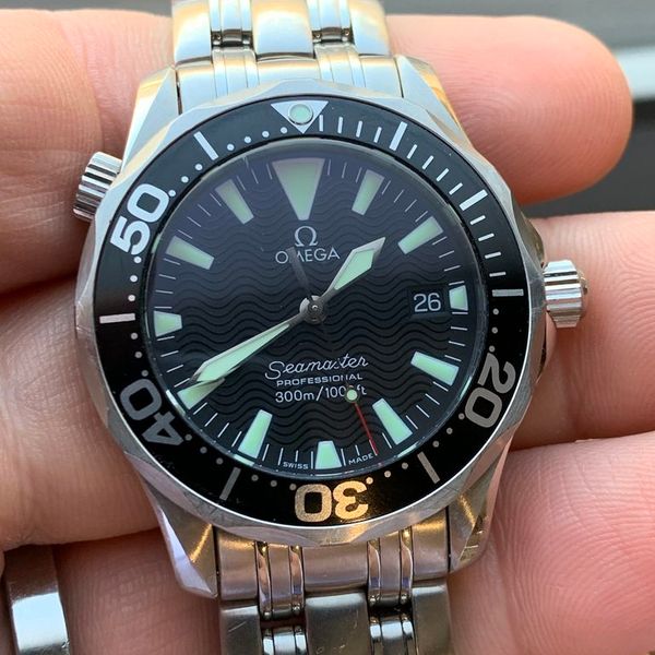 Omega Seamaster 300m 36mm Quartz. Black | WatchCharts Marketplace
