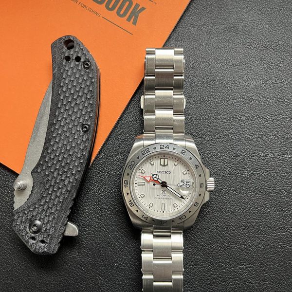 [WTS] Seiko "Explorer II" GMT NH34 Mod | WatchCharts Marketplace