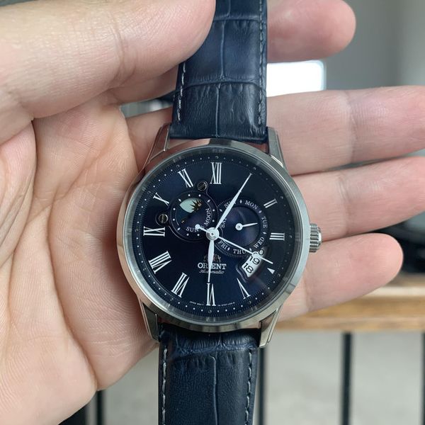 [WTS] Orient Sun & Moon V2 w/extra straps | WatchCharts