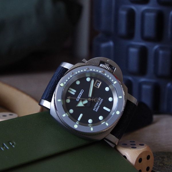 Seiko Mod Pam Submersible Titanium | WatchCharts Marketplace