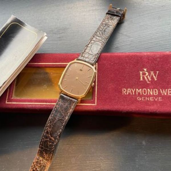 Early 80s Gents Raymond Weil Dress Watch VGC Box & Papers | WatchCharts ...