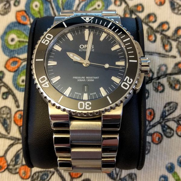Oris Aquis AD Warranty | WatchCharts Marketplace