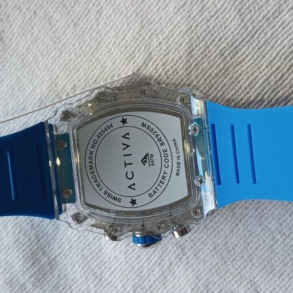 Activa Circuit X Invicta 44.3mm w/ Skeleton Dial PC Case Material Blue ...