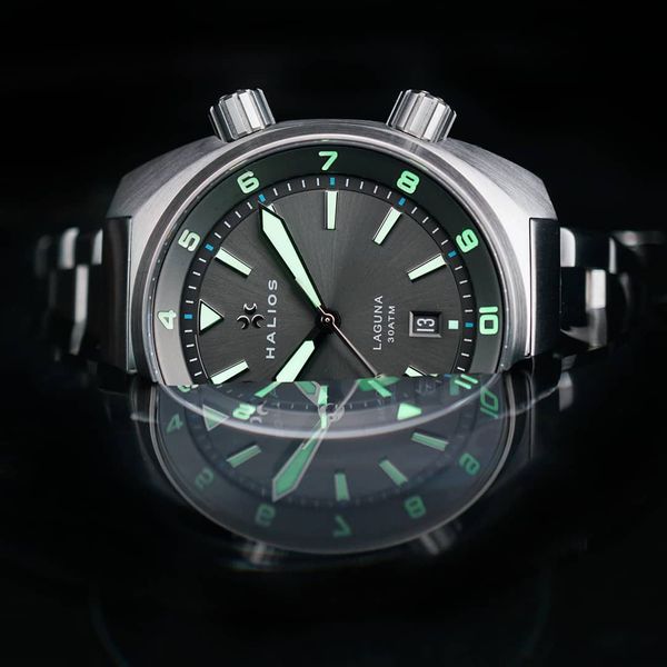 FS: Silver Halios Laguna II - GMT Bezel | WatchCharts Marketplace