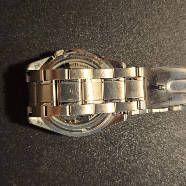 SEIKO 5 SNKL45 Men's Automatic Day-Date Black Dial Stainless Steel ...