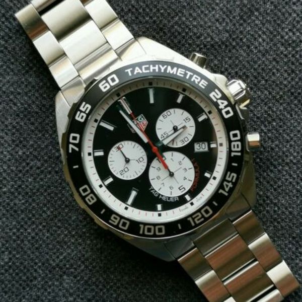MINT TAG HEUER Formula 1 Mens Quartz Chronograph CAZ101E. | WatchCharts