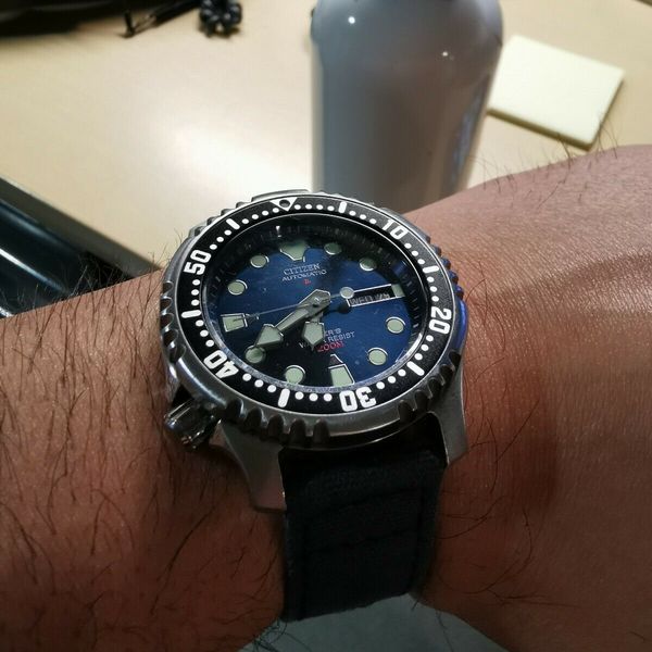 Citizen Promaster Sea Automatic Dive Blue Dial Watch NY0040-17LE ...