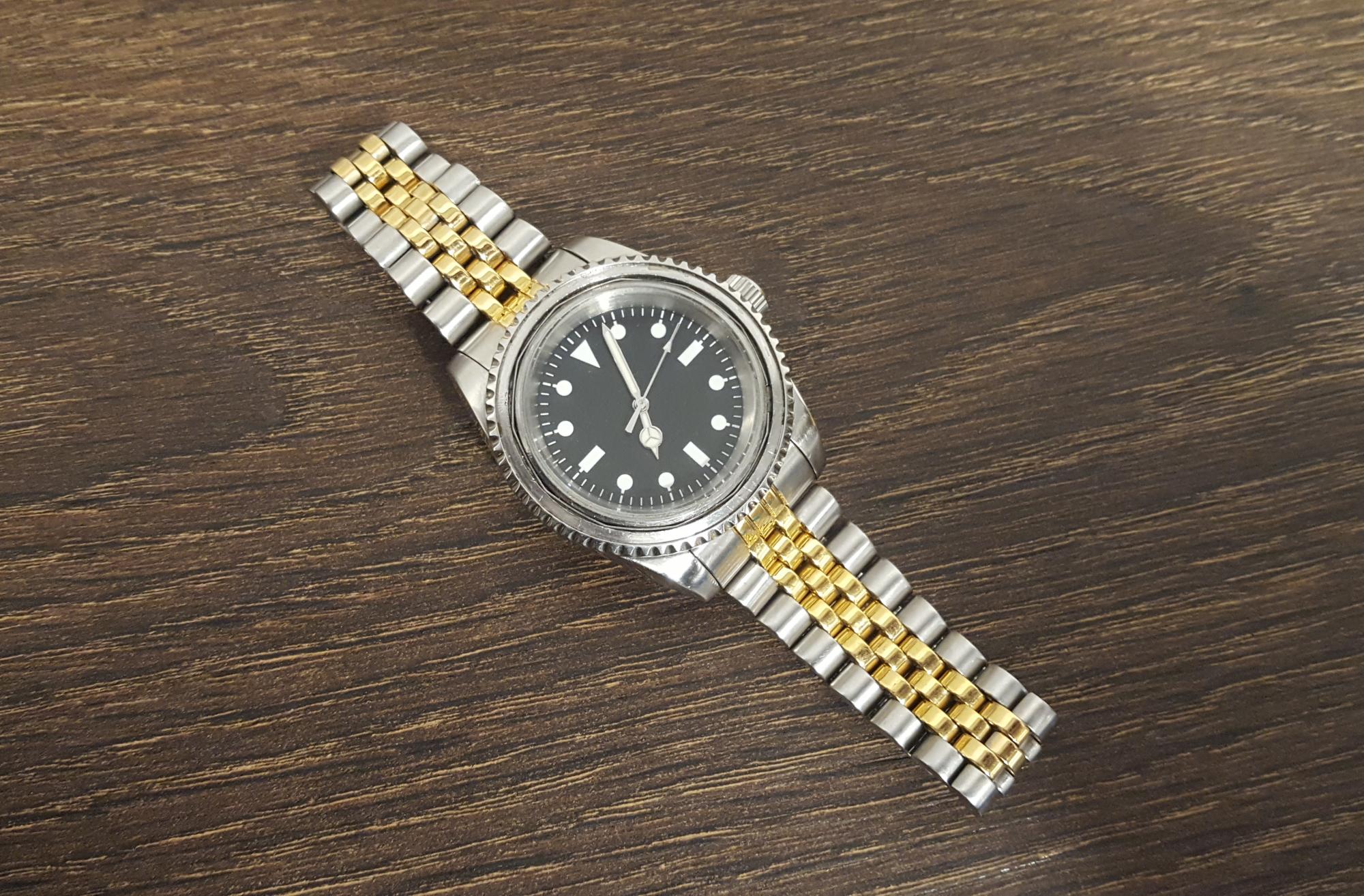 FS: Invicta Two-tone jubilee sub mod + Seiko and other parts ...