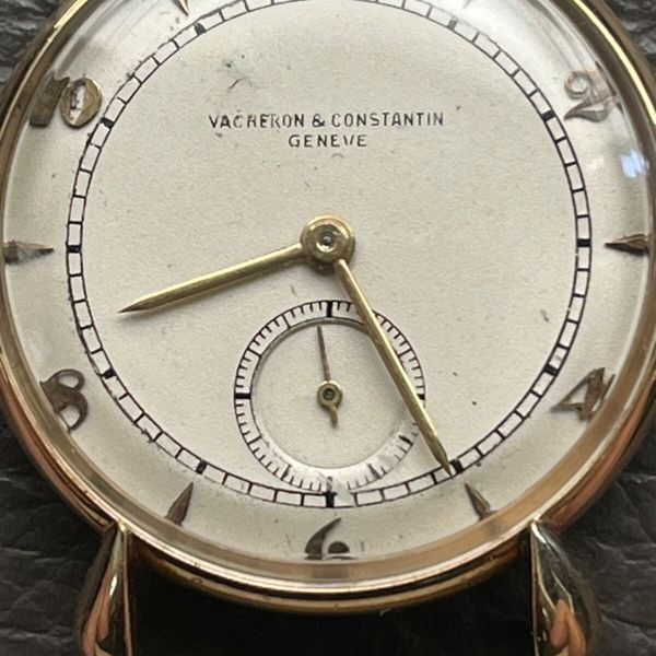 VACHERON & CONSTANTIN 14K SOLID YELLOW GOLD FANCY TEAR-DROP LUGS ...
