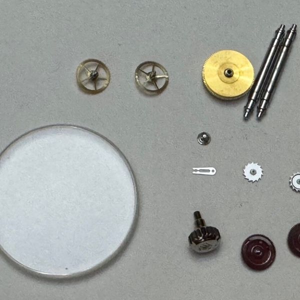Rolex Watch Datejust Parts. Crystal Crown Reversing Wheels. All ...