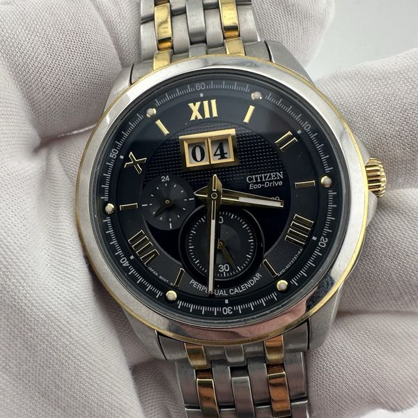 Citizen Cal.3100 E310-S045282 Eco-Drive Perpetual Calendar Men's Watch ...