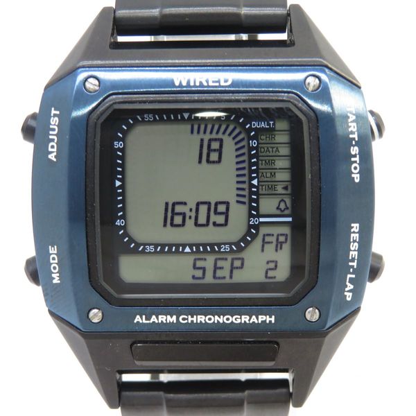 SEIKO Seiko Wired WIRED BASEL limited model AGAM701 digital chronograph ...