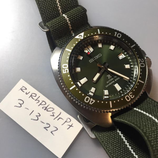 [WTS] Seiko SPB153 “Willard” Green | WatchCharts Marketplace