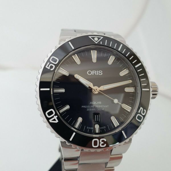 Oris Aquis Automatic Blue Dial 43mm Men's Watch | WatchCharts Marketplace