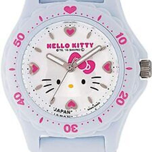 CITIZEN Q&Q Sanrio Hello Kitty Analog Watch Waterproof 0027N001 White ...