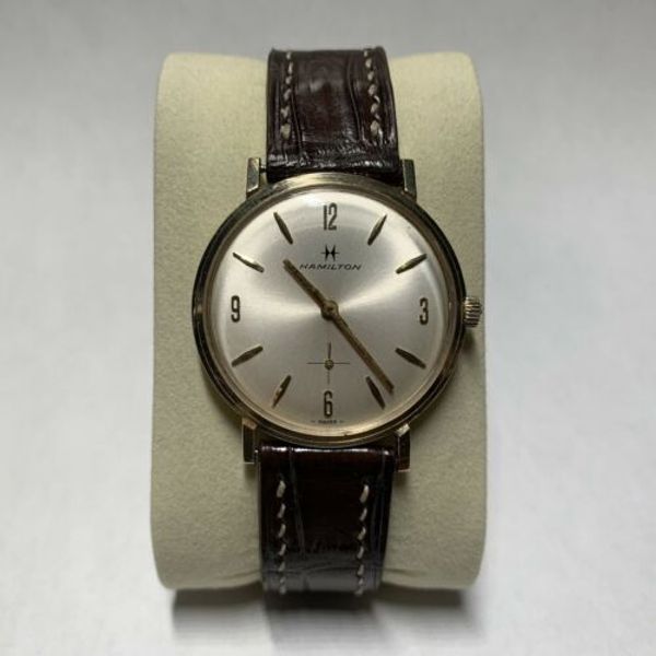 Vintage Hamilton Thinline 2035 Solid 14K gold | WatchCharts