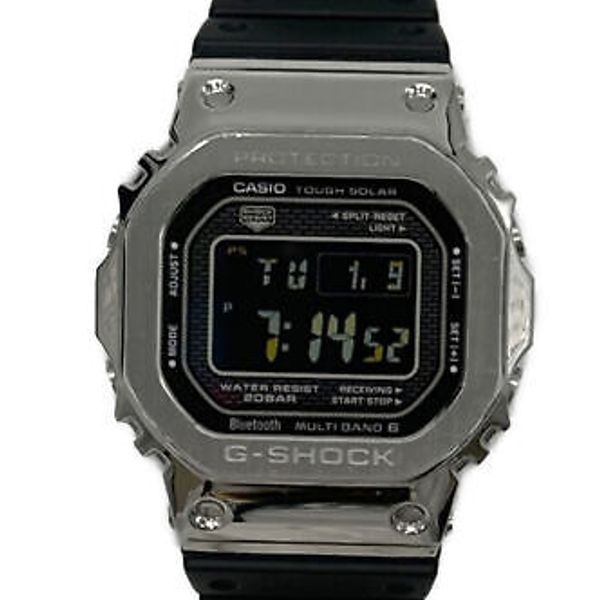 CASIO G-SHOCK GMW-B5000-1JF Bluetooth Mobile Link Solar Men's Watch ...