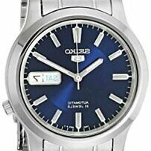 Seiko 5 Men's SNK793 Automatic Stainless Steel Watch, Silver-tone, Size ...