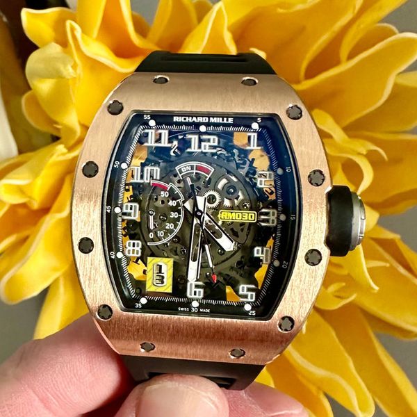 FS: Richard Mille RM030 Rose Gold complete with Papers MINT Condition ...