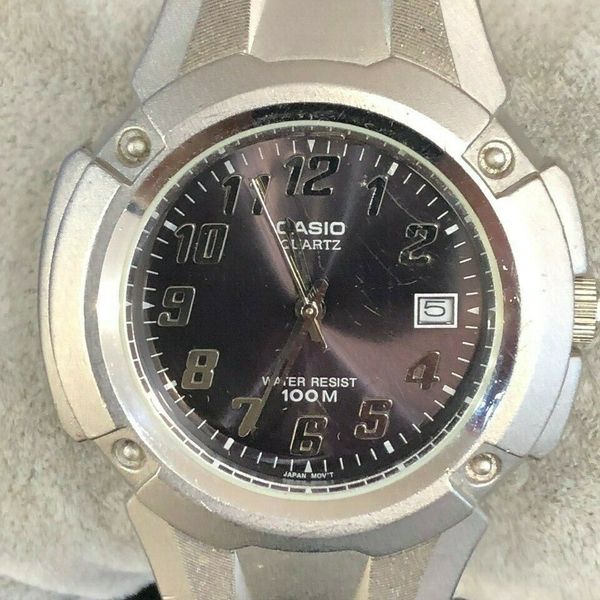 Men's Casio MTP-3036 Leather Band Watch New Battery | WatchCharts ...