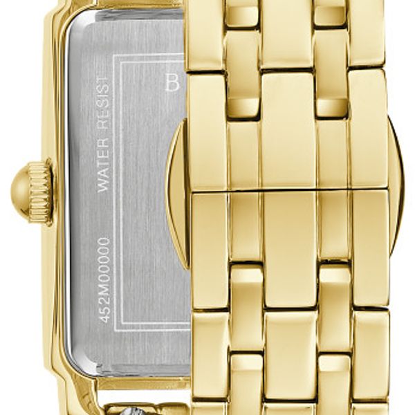 Brand New Bulova Sutton MOP Dial Gold Tone Stainless Steel Ladies Watch ...
