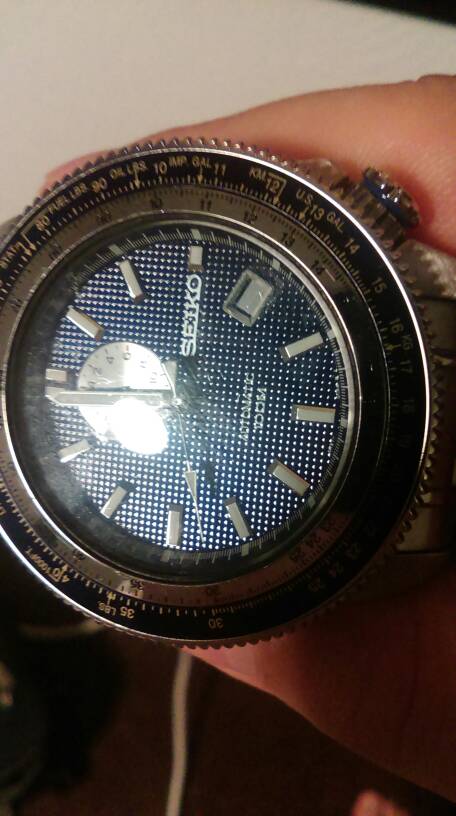 FS: Seiko SSA001 Flight - 24 hour subdial and slide rule bezel ...
