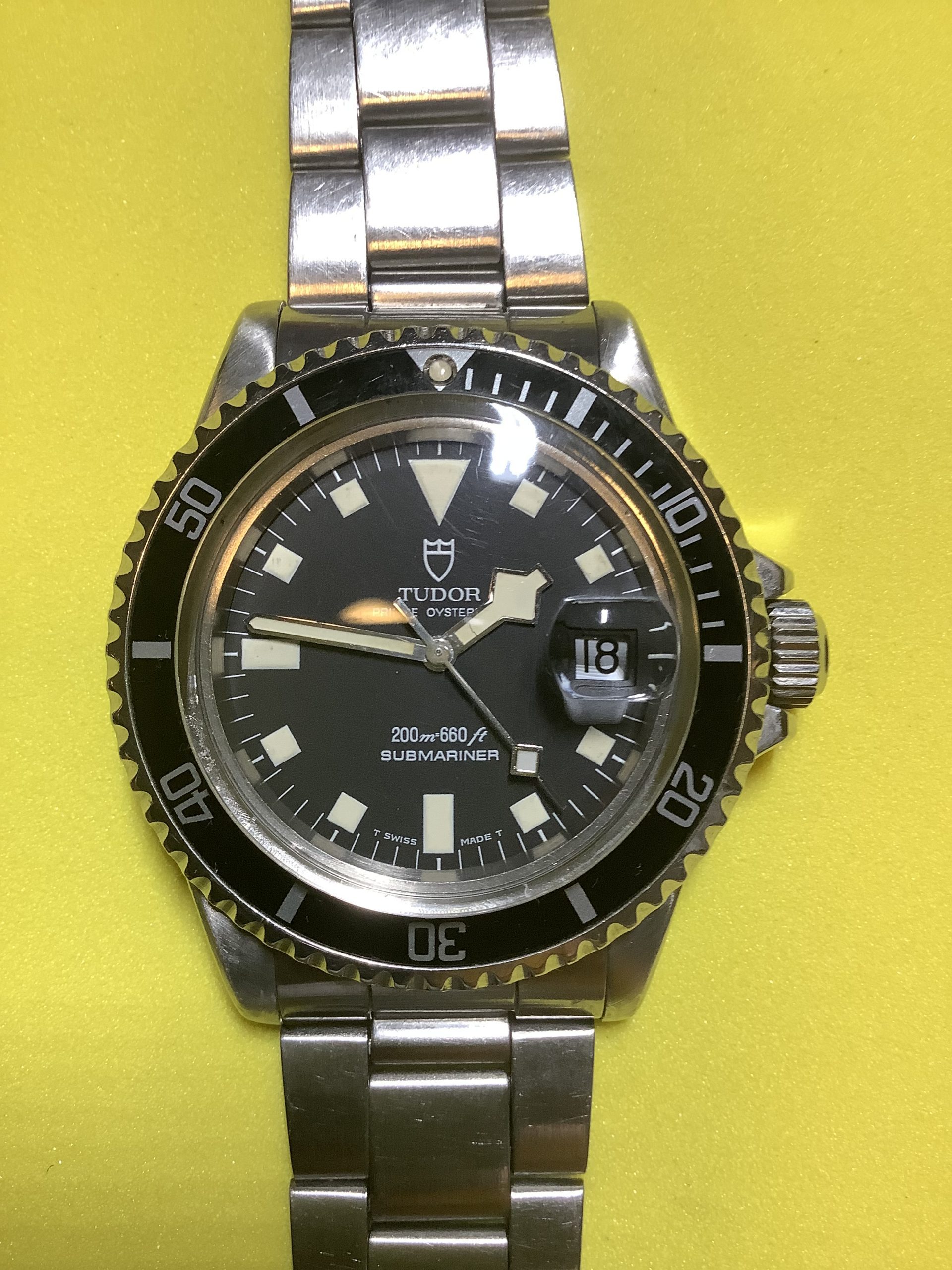 FS: Tudor/Rolex Submariner Snowflake 7021/0 Vintage RARE! ca. 1970 ...