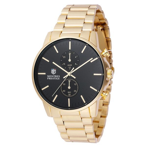 Invicta X Montres Prestige Gold/Black Men's Watch 42mm MPW-0124 New ...