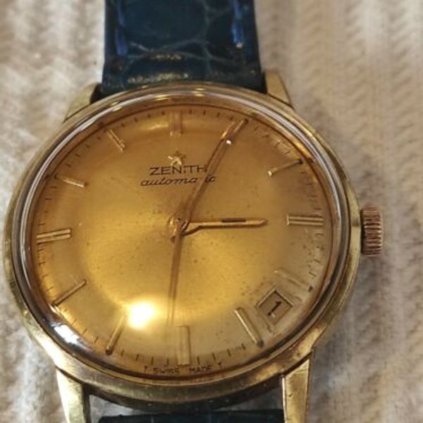 Automatic Watch Zenith Star Original Gold Plated Original Box | WatchCharts
