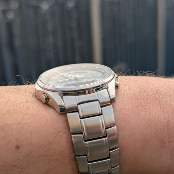 Casio Lineage Wave Ceptor LCW-M100DSE-2AER Solar Powered | WatchCharts ...