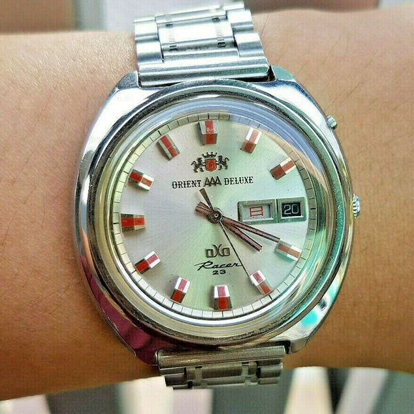 Vintage ORIENT AAA DELUXE DXO RACER 23 Orient Racer Orient King Diver ...